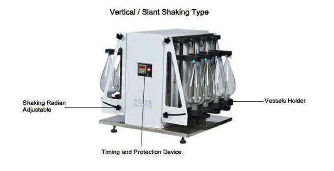 Lab Separatory Funnel Vertical Shaker for Liquid Liquid Extraction ...
